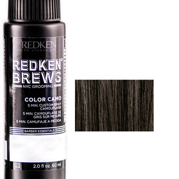 Redken | Grooming | Brews Color Camo 5 Minute Custom Gray Camouflage ...